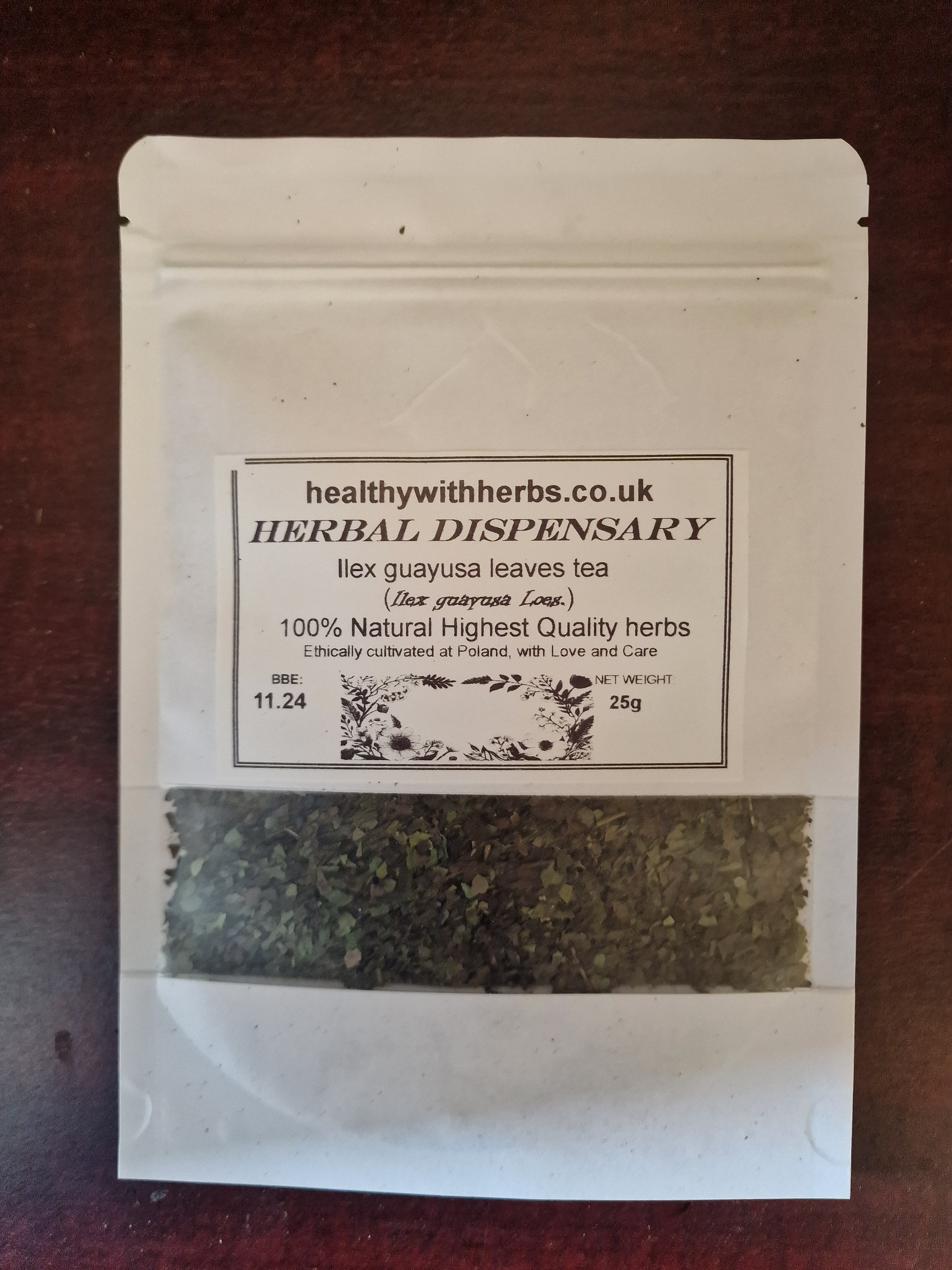 Amazonian Guayusa leaf tea (Ilex guayusa Loes.) 10g-250g – Botanical ...